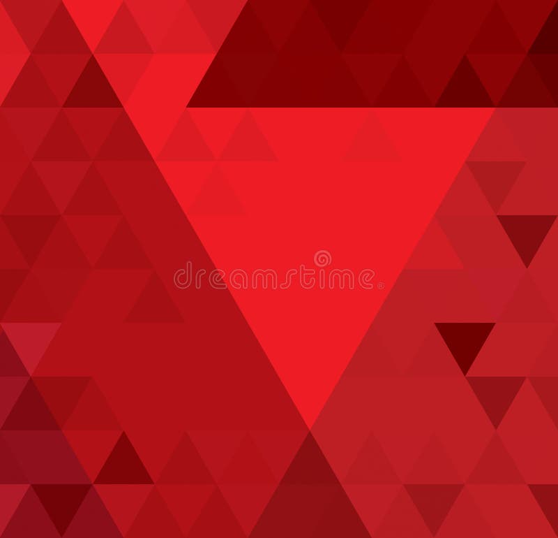 Red Geometric Pattern, Abstract Background Template. Stock Vector ...