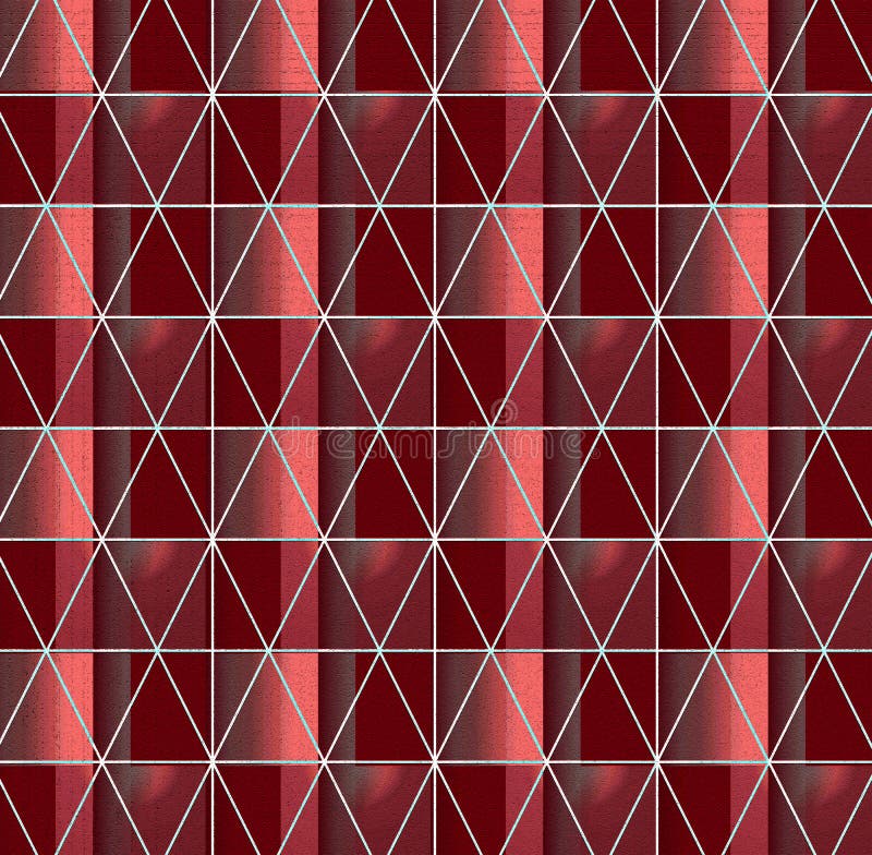 Dark Red and Light Red Geometric Pattern Background Stock Image - Image ...
