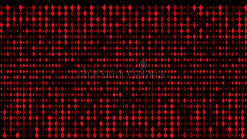 Red Geometric Pattern, Seamless Wallpaper Stock Illustration ...