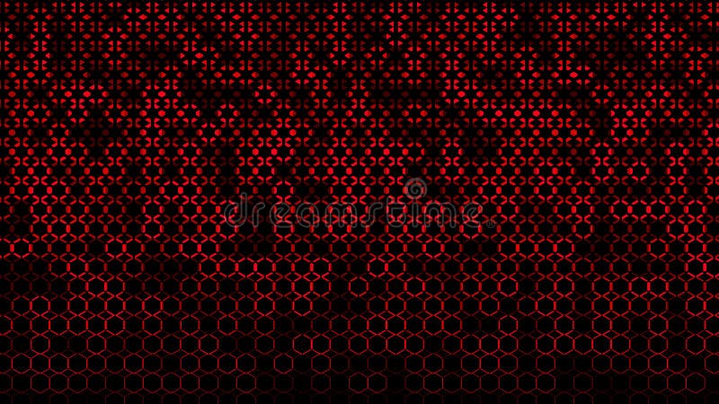 Red Geometric Pattern, Seamless Wallpaper Stock Illustration ...