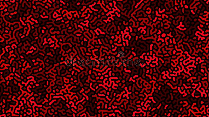 Red Geometric Pattern, Seamless Wallpaper Stock Illustration ...