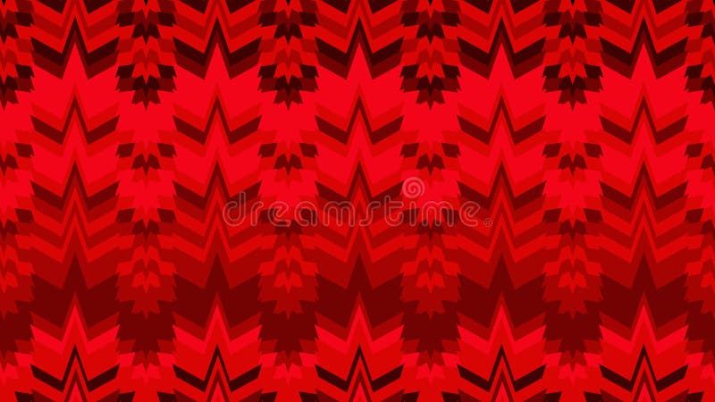 Red Geometric Pattern, Seamless Wallpaper Stock Illustration ...