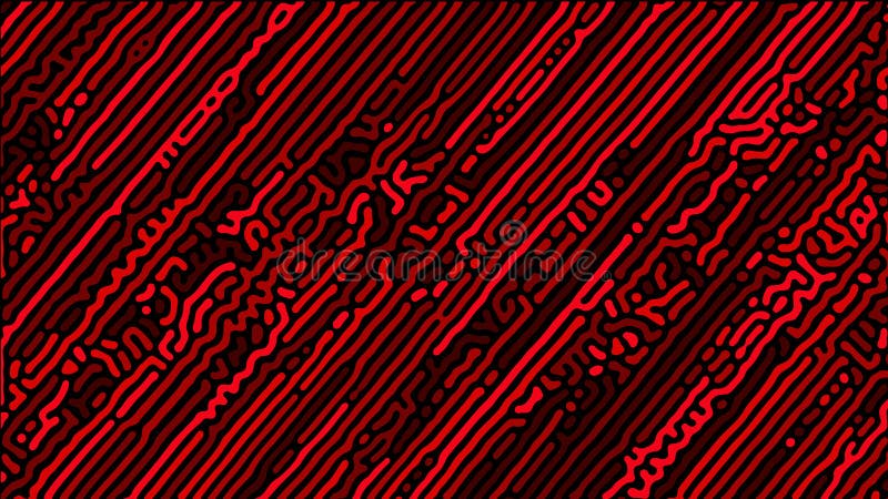 Red Geometric Pattern, Seamless Wallpaper Stock Illustration ...