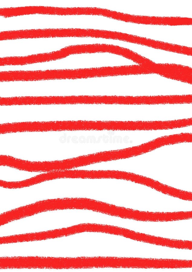 Red Geometric Stripes Over a White Background Stock Vector ...