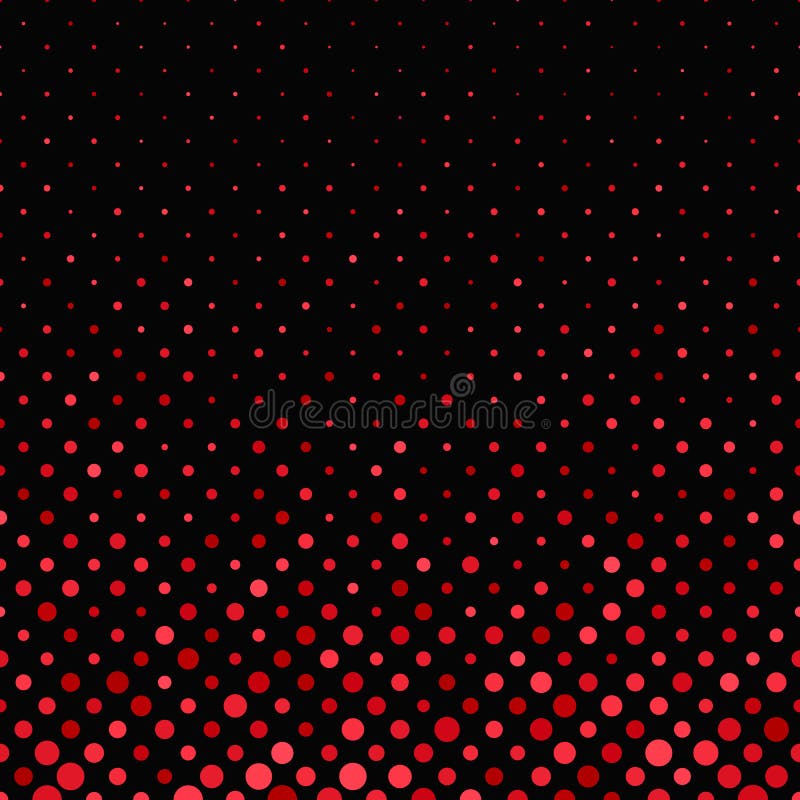 Red Geometrical Abstract Dot Pattern Background - Vector Graphic Stock ...