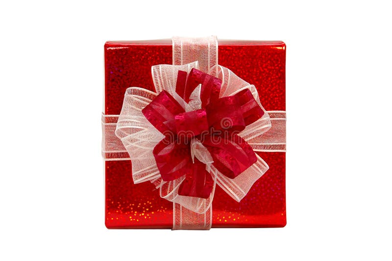 A red gift stock photo. Image of deco, love, chinese, ribbon - 278206
