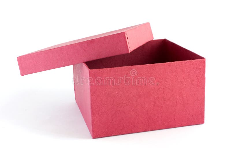 Red open present box stock image. Image of happy, birthday - 1041707