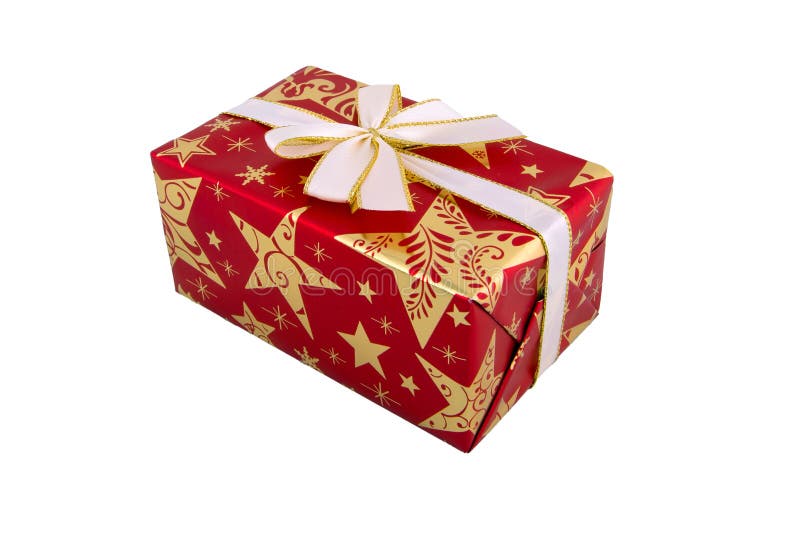 Red gift box stock photo. Image of festive, holiday, parcel - 35159722