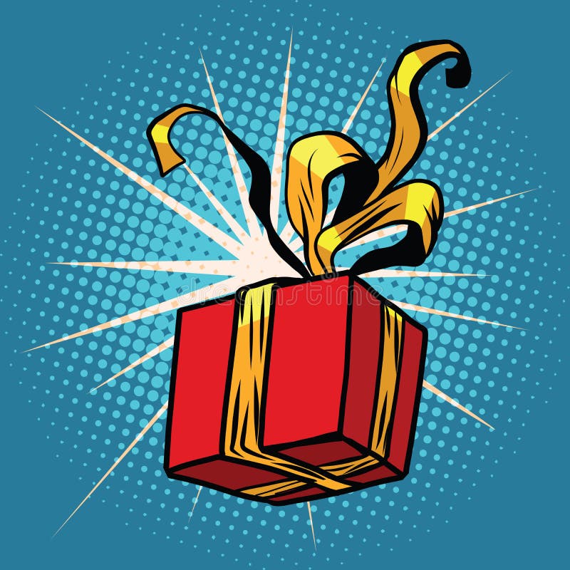 Cartoon Golden Gift Box Stock Illustrations – 6,476 Cartoon Golden Gift ...