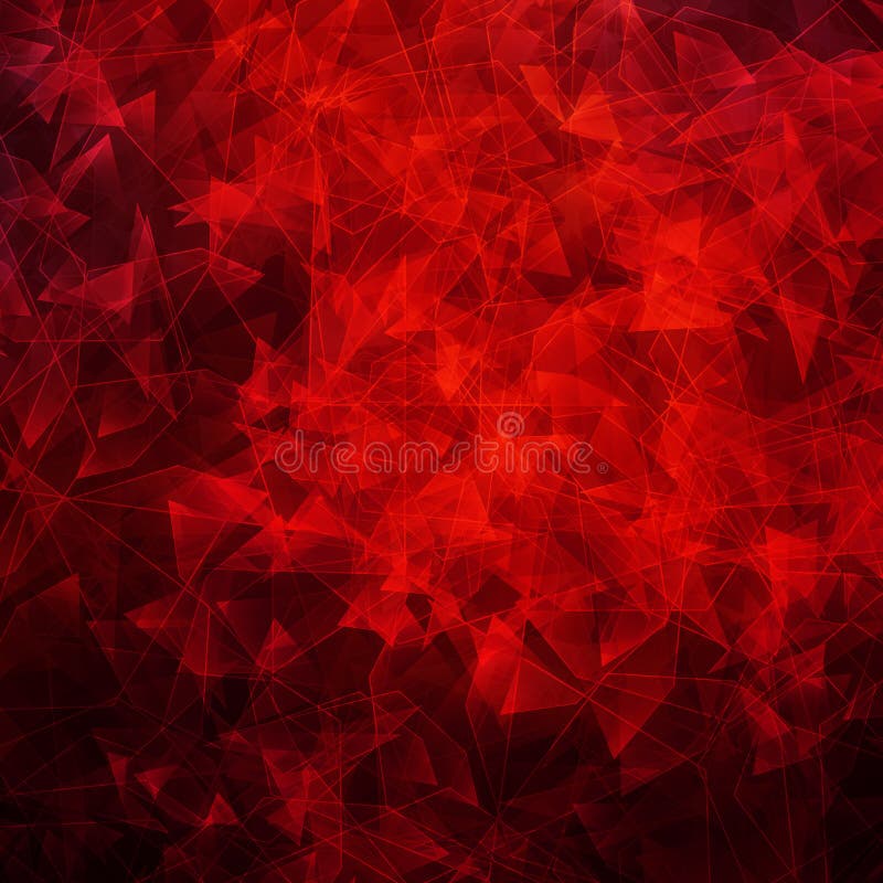 Red Glass Broken Space Background Stock Illustration - Illustration of ...