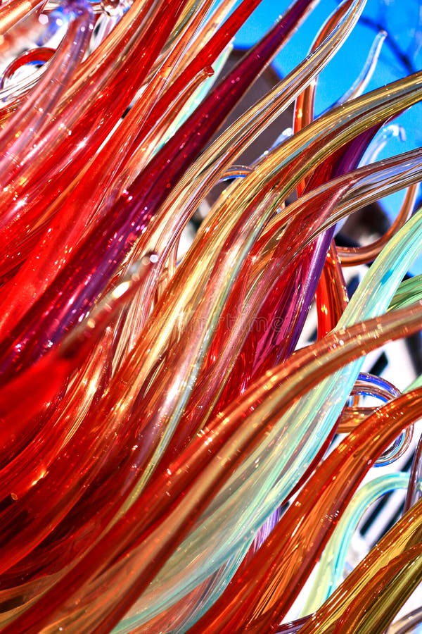 Red glass flowing lines stock photo. Image of wallpaper - 175050816