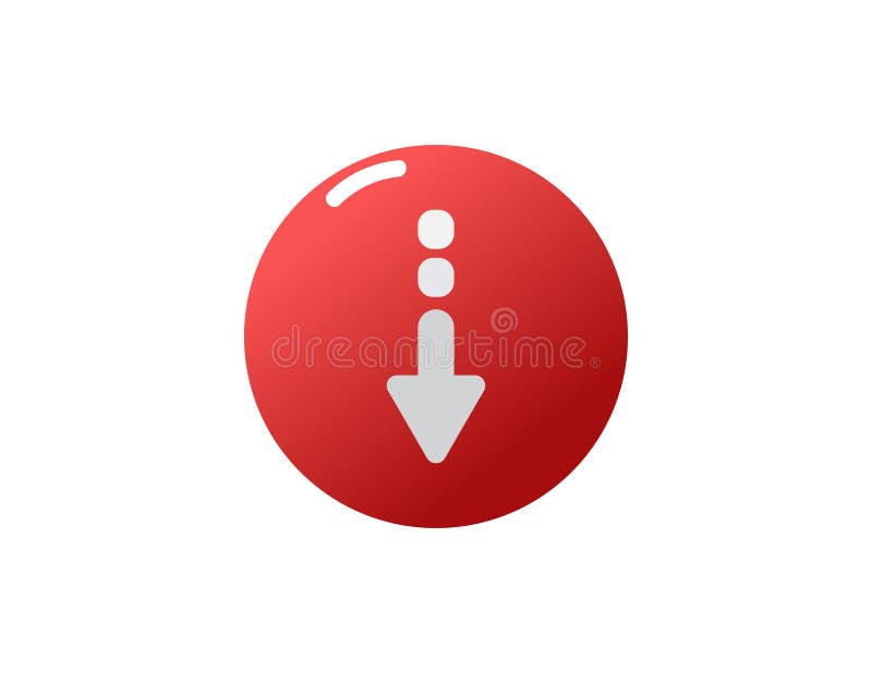 Reflective Glassy Pointed Edge Buttons Stock Vector - Illustration of ...