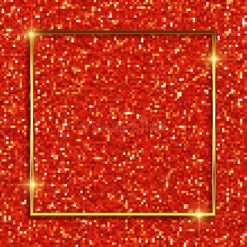 Red Glitter Background Red Glitter Glow Sparkles Background Shiny