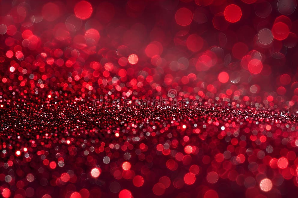 Red Glitter Background, Shiny and Sparkling Texture, Red Glitter ...