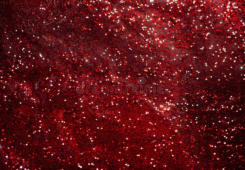 Sparkling Red Glitter Texture Background Stock Illustration ...