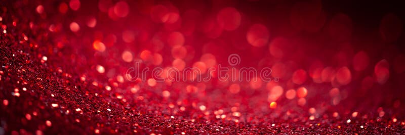 Red Glitter Banner stock photo. Image of banner, year - 144393084