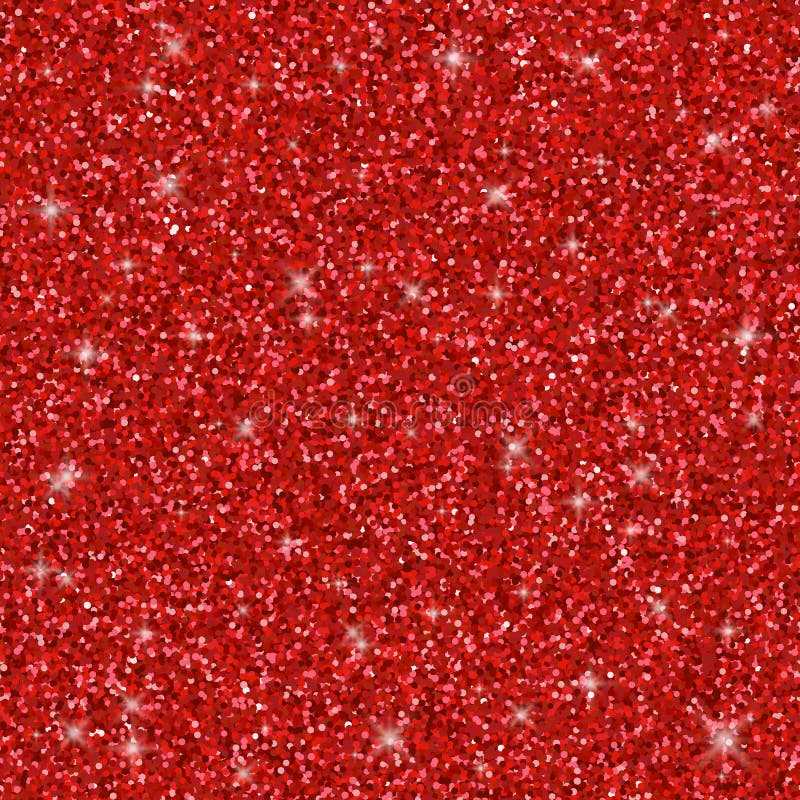 Red Glitter Seamless Pattern Vector Texture Stock Vector Image 62921812