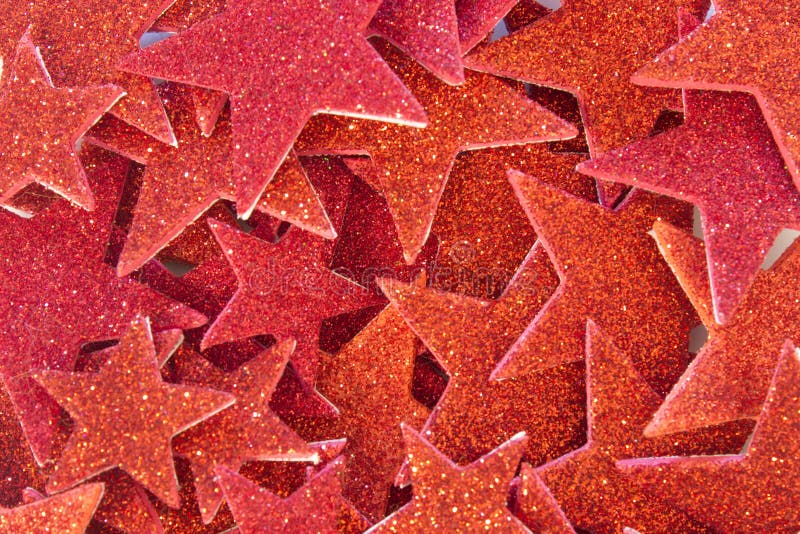 Red Glitter Stars Background Stock Photo - Image of glitter, photograph ...