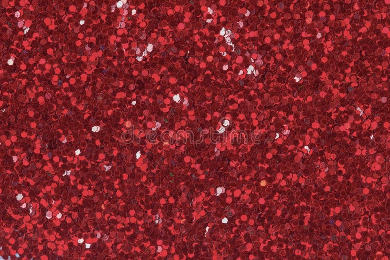 Red Glitter Texture for Background. Low Contrast Photo Stock Photo ...