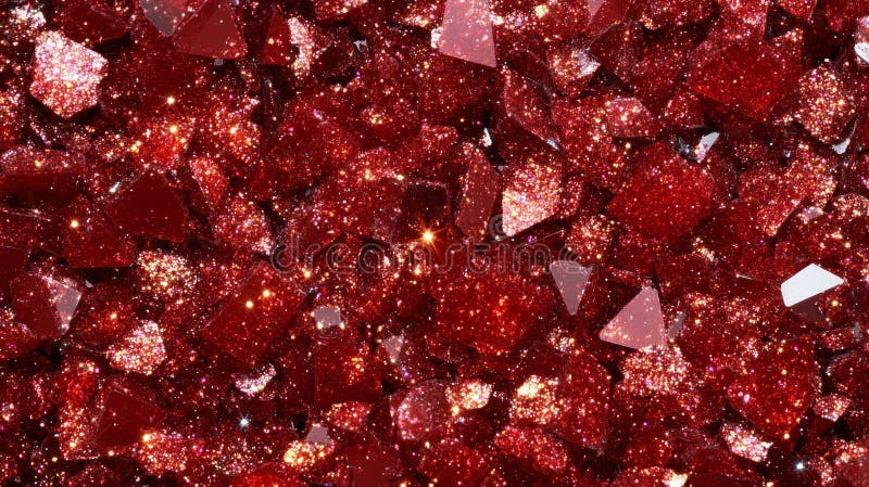 Red Glitter Texture Background: Sparkling Shimmer and Shine Stock ...