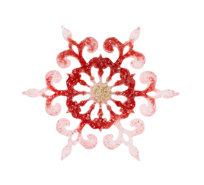 Intricate Silver Snowflake Ornament Design Isolated Transparent ...