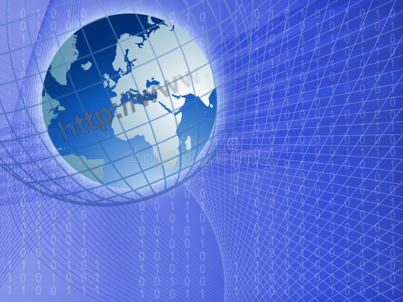 Red global stock de ilustración. Ilustración de continente - 11701904