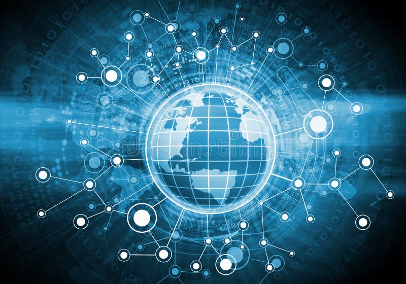 Red global stock de ilustración. Ilustración de fondo - 50231694
