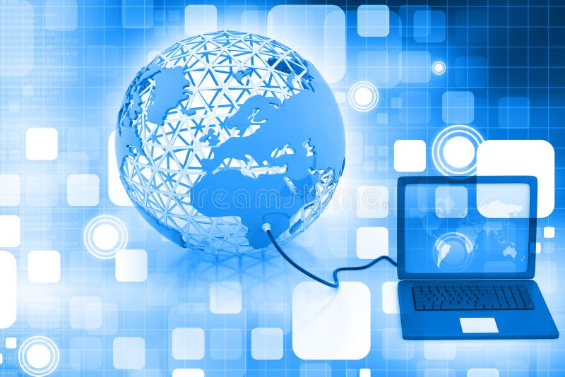 Red global stock de ilustración. Ilustración de negocios - 50729457