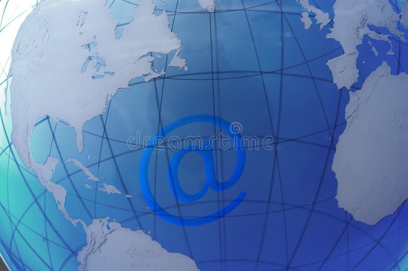 Red global stock de ilustración. Ilustración de global - 587673