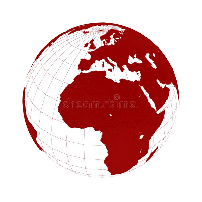 Red Globe stock illustration. Illustration of environment - 6227085