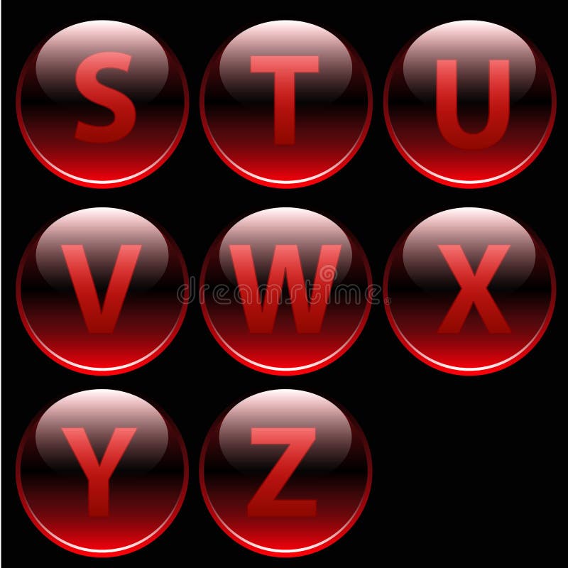 Red Glossy Alphabet Letters's Z Stock Illustrations – 5 Red Glossy ...