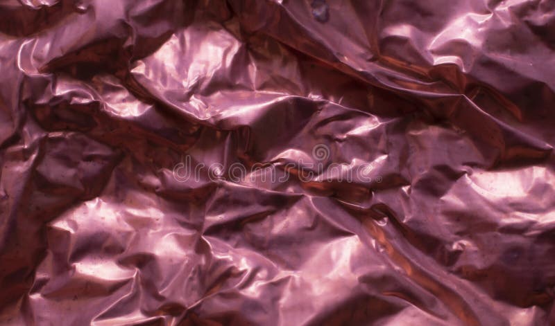 Red Glossy Copper Foil Texture Stock Photo - Image of background, paper ...