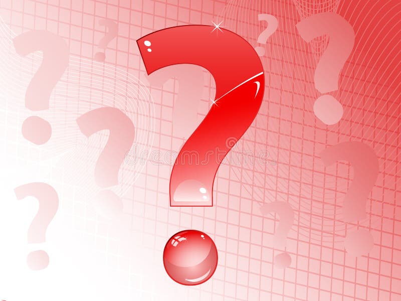 Question mark stock illustration. Illustration of risk - 22609773