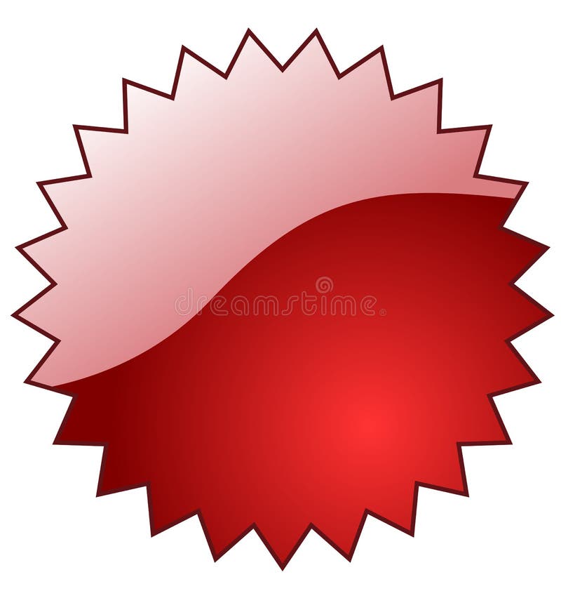 Blank star price stock vector. Illustration of bubble - 18531588