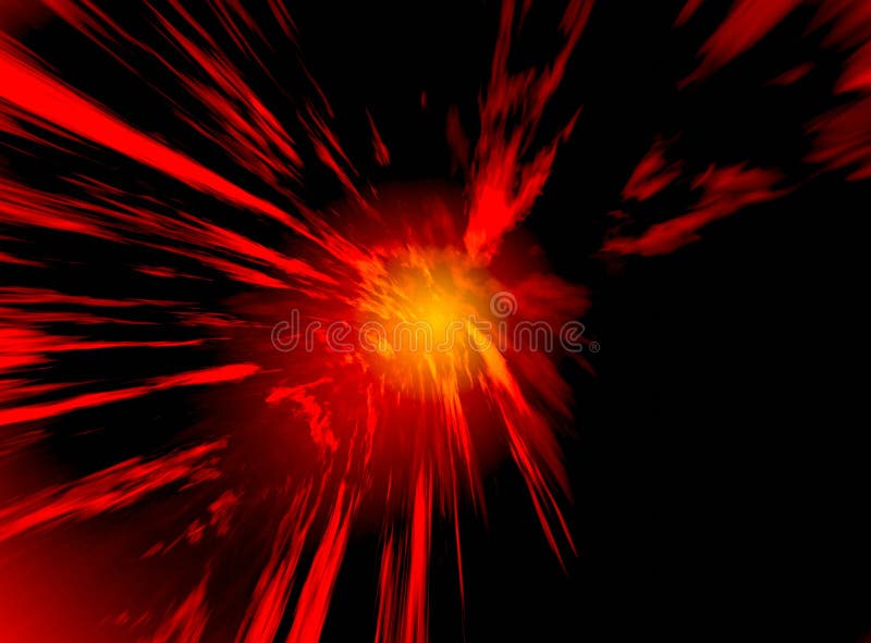 Space explosion stock illustration. Illustration of flames - 998456
