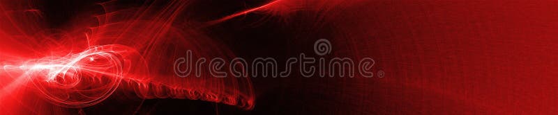 Red Glow Wave. Lighting Effect Abstract Background Stock Illustration ...