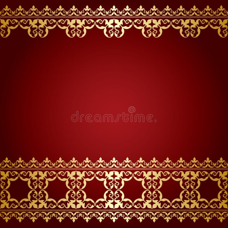 Red Gold Border Stock Illustrations – 79,819 Red Gold Border Stock ...