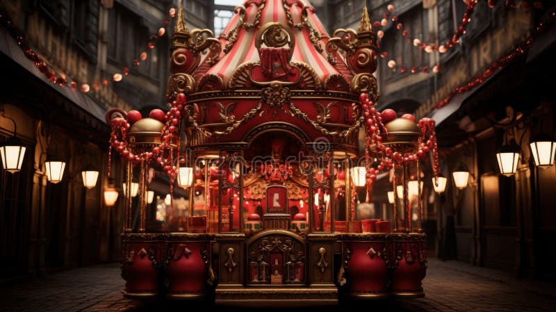 Gold Carousel Stock Illustrations – 441 Gold Carousel Stock ...