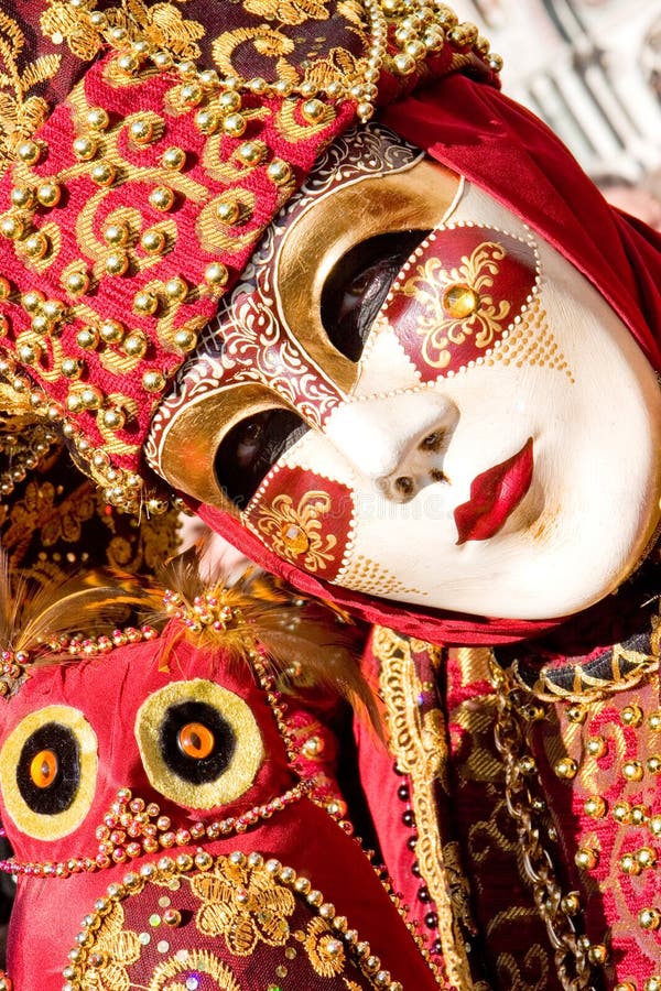 A Red And Gold Costume Picture. Image: 2326291