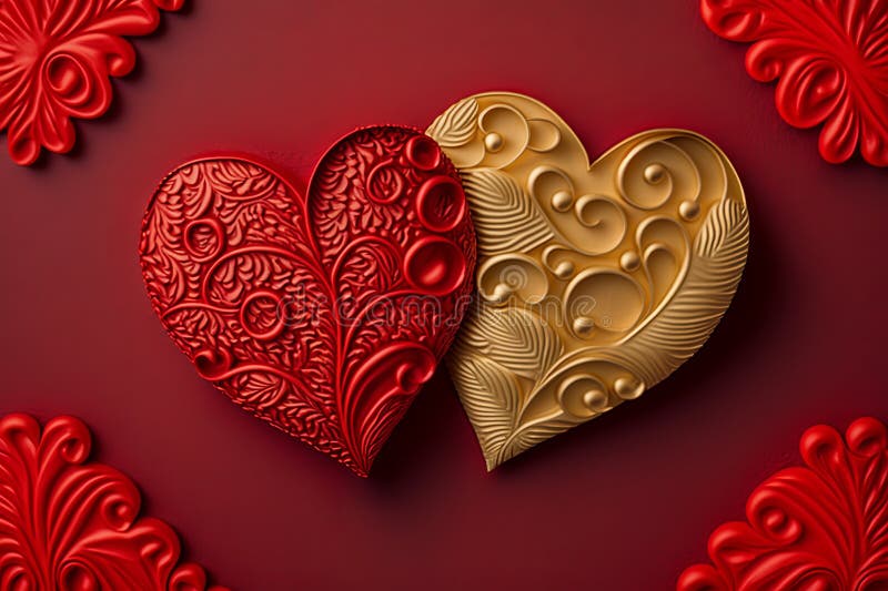 Paper Background Embossed Heart Stock Illustrations – 148 Paper ...