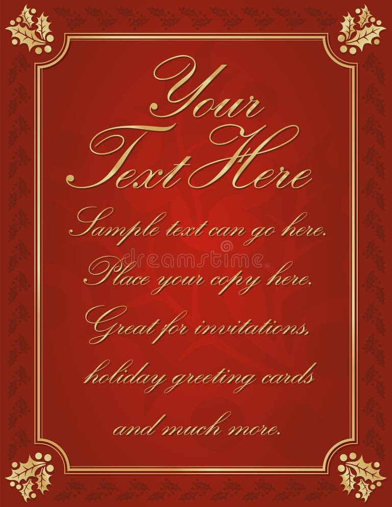 Gold Holly Stock Illustrations – 39,387 Gold Holly Stock Illustrations ...