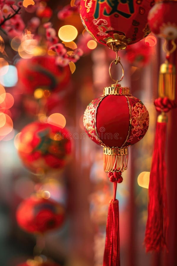 Red Gold Lantern Hangs String Stock Photos - Free & Royalty-Free Stock Photos from Dreamstime