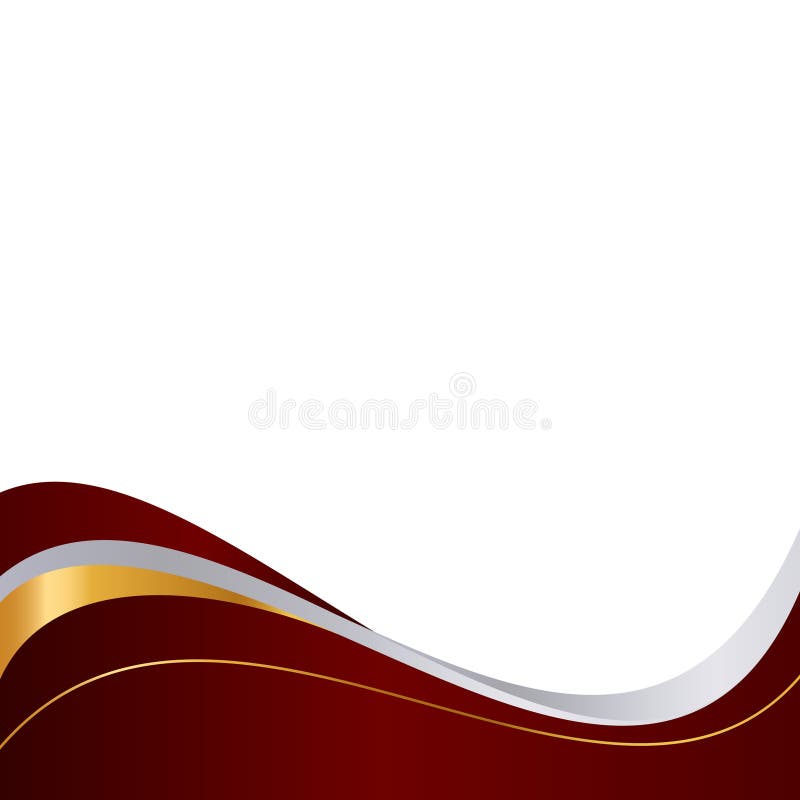 Modern Luxury Wavy Border with Line Decoration Stock Vector ...