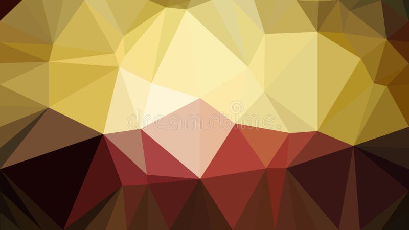 Red and Gold Polygonal Background Template Stock Vector - Illustration ...