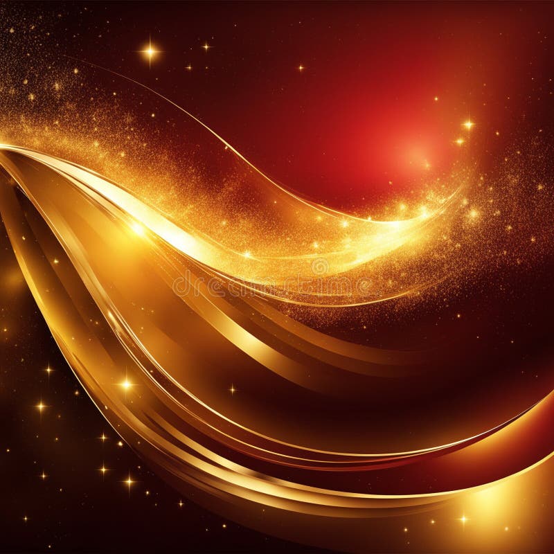 Red, Gold Texture Background,abstract Fantasy Red, Gold Background with ...