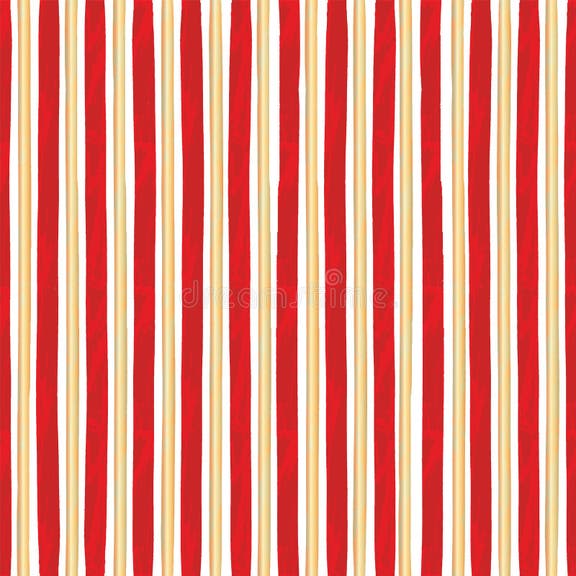 Red and Gold Vertical Stripes Seamless Pattern Stock Illustration ...