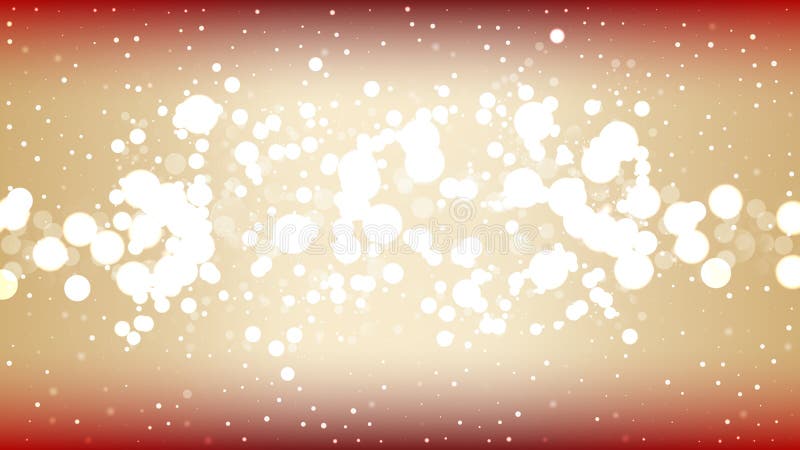 Red Gold and White Lights Background Image Stock Vector - Illustration ...