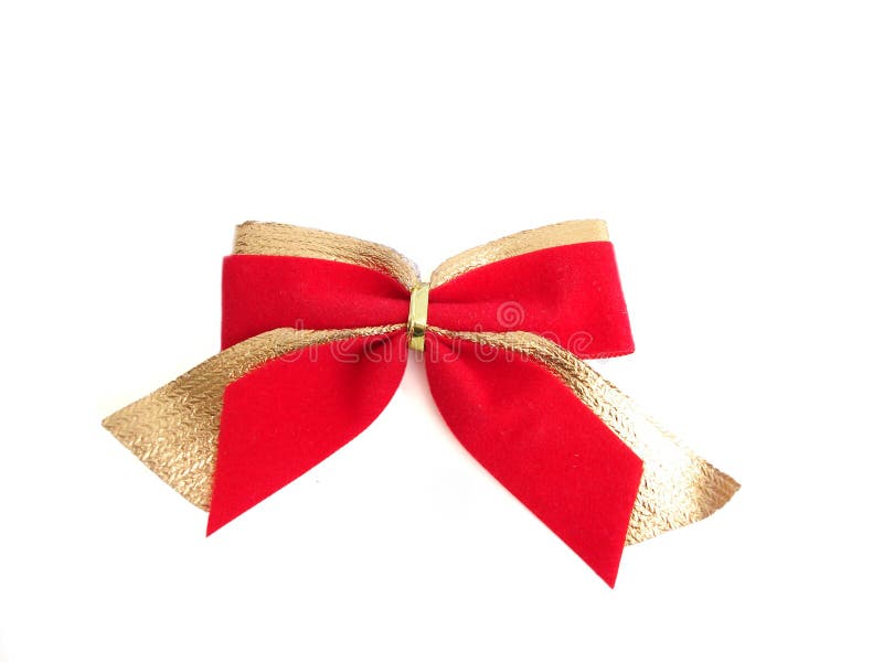 Christmas Border with Burlap Ribbon with Red Trim Isolated Stock Photo ...