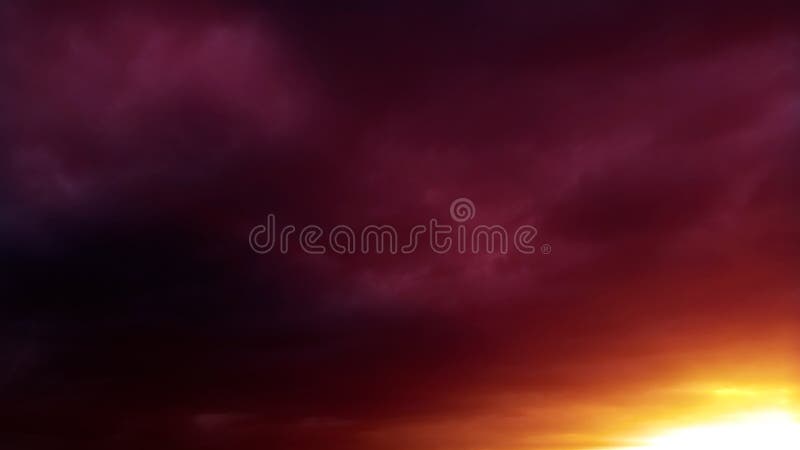 Red and Golden Romantic Sunset Clouds Background - Abstract 3D ...