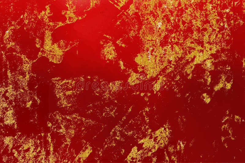 Red, Golden Texture Surface Stock Illustration - Illustration of retro ...